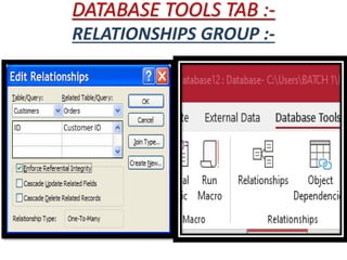 PROJECT PPT on Ms access | PPT