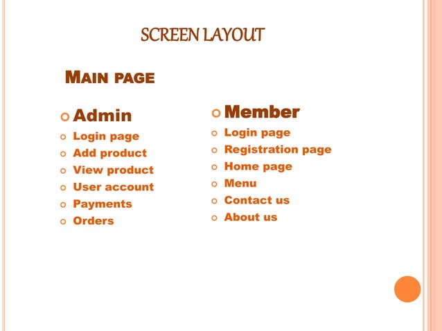 Online food ordering System projectppt.pptx | Bars & Restaurants ...