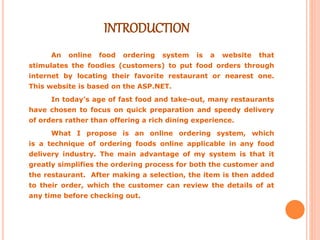 Online food ordering System projectppt.pptx