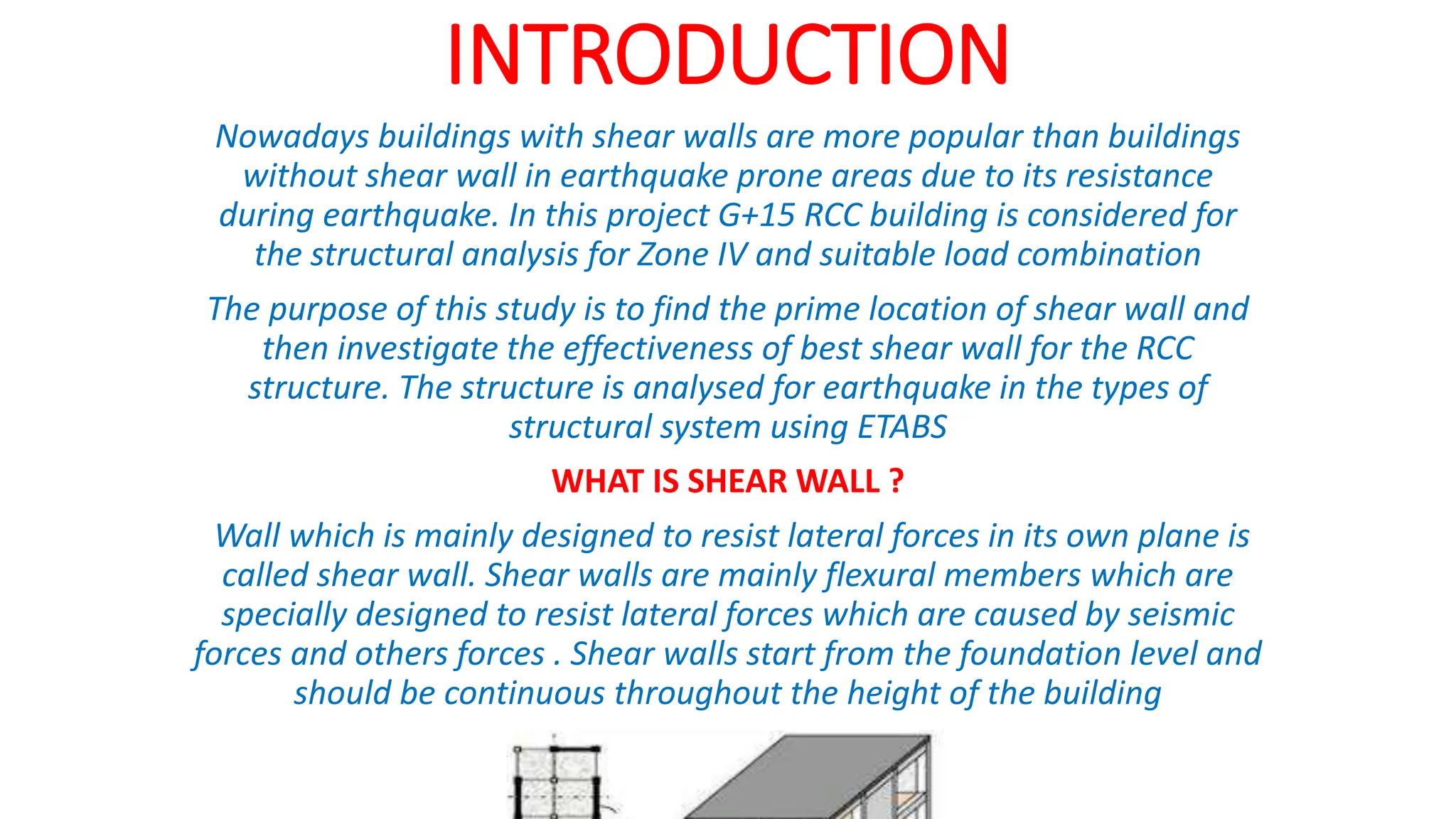 PROJECT PPT.pptx on structural analysis of four storey building with ...