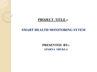 artificial intelligence in health care system | PPT