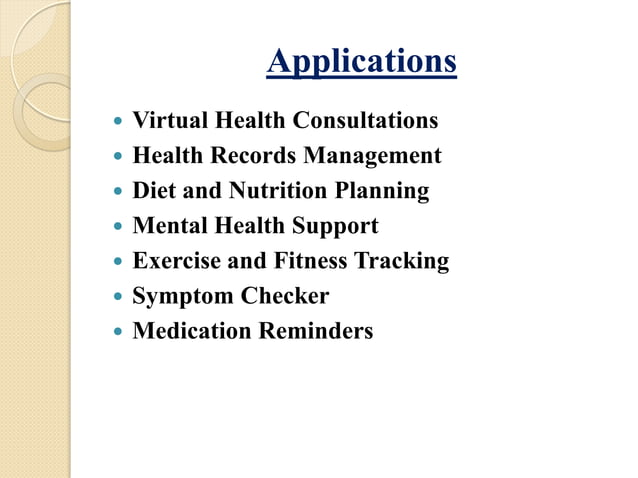 artificial intelligence in health care system | PPT