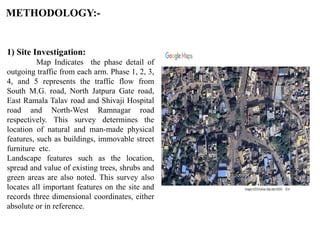 Intersection redesign of jatpura gate Chandrapur Maharashtra | PPT