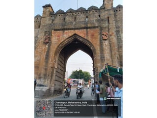 Intersection redesign of jatpura gate Chandrapur Maharashtra | PPT