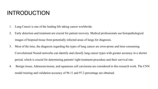 Lung Cancer Detection Using Convolutional Neural Networks for Accurate ...