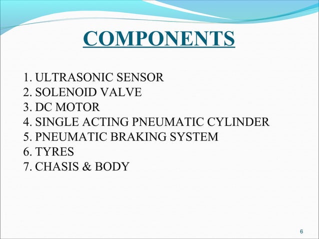 INTELLIGENT BRAKING SYSTEM | PPT | Auto Type | Automotive