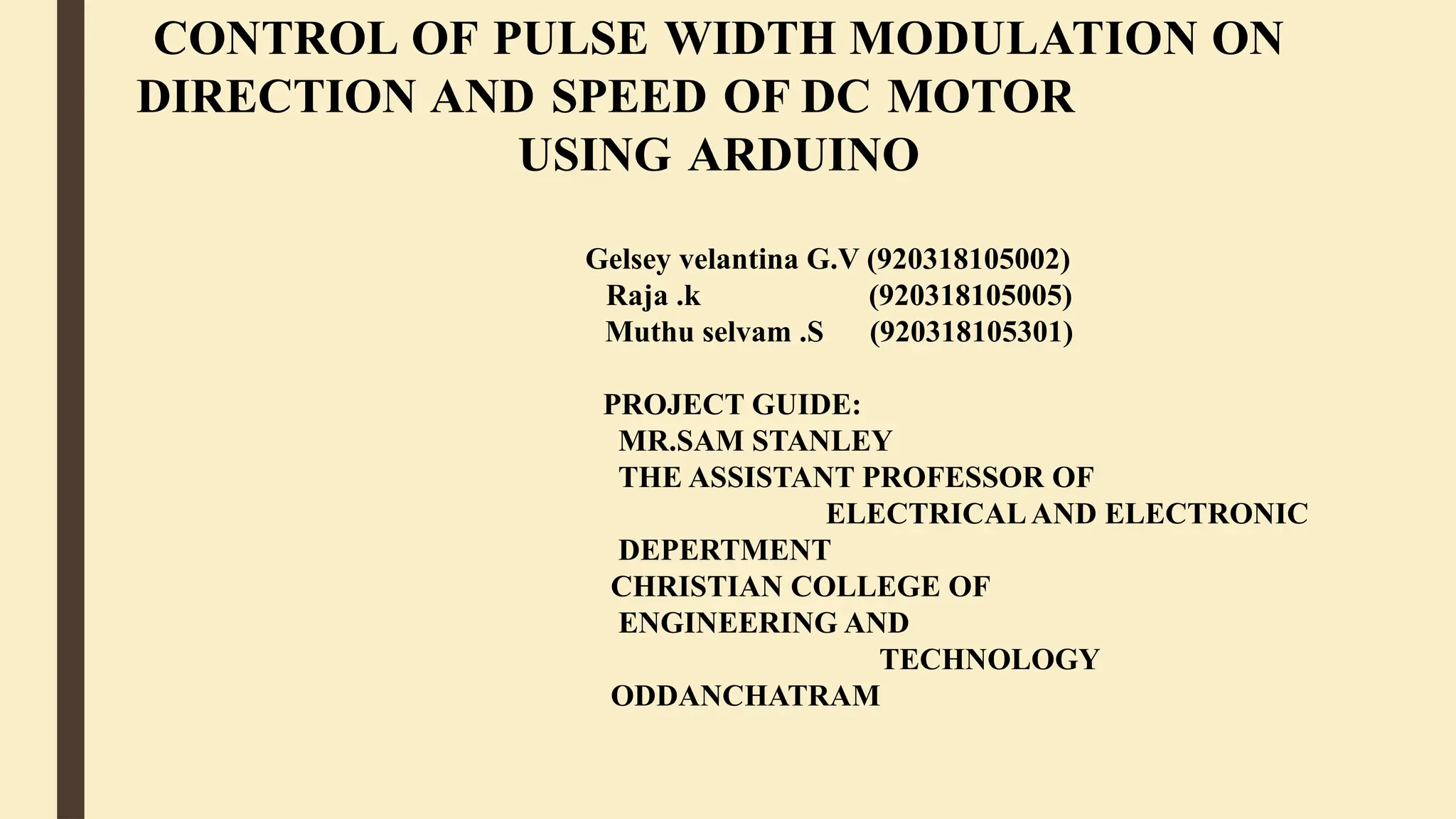 project ppt for final year viva-voce - modified | PPTX