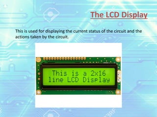 GSM Based SMS fire alert system | PPTX