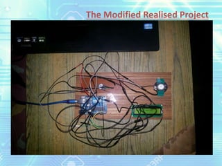 GSM Based SMS fire alert system | PPTX