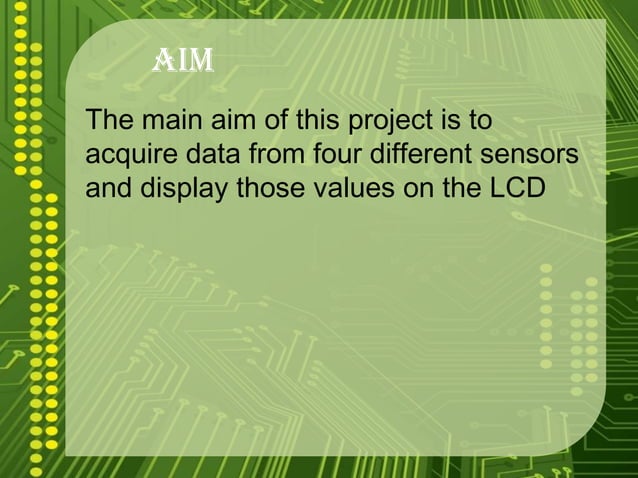 Project ppt 4 channel data acquisition | PPTX | Physics | Science