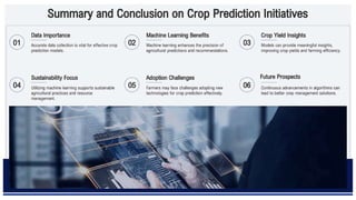 Project ppt Crop recommendation systems. | PPTX