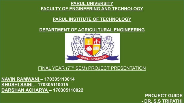 multi-layer farming system | PPTX