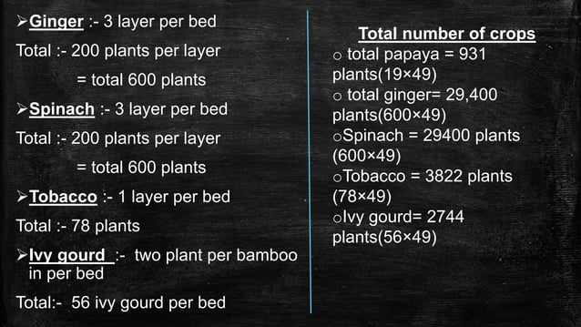 multi-layer farming system | PPTX