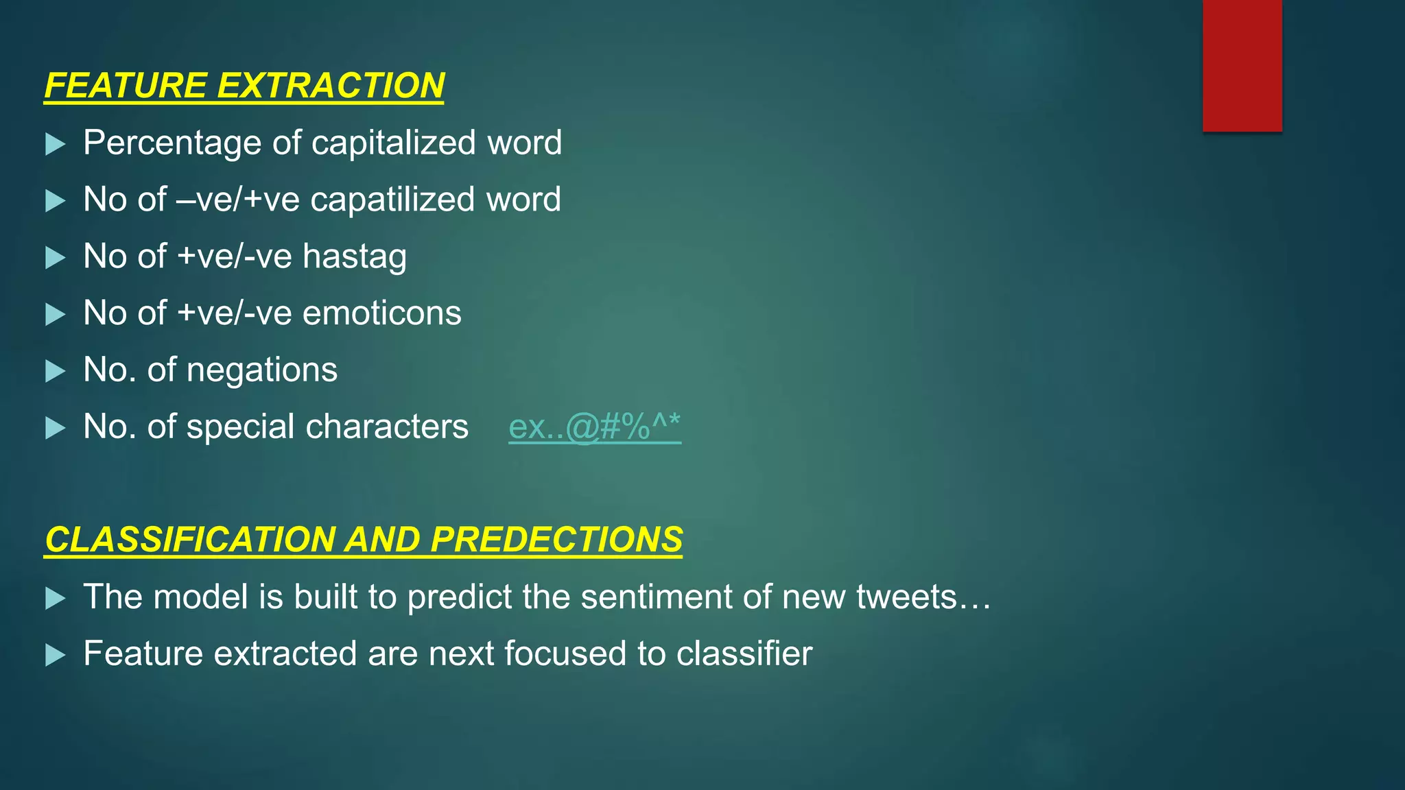 sentiment analysis text extraction from social media | PPT