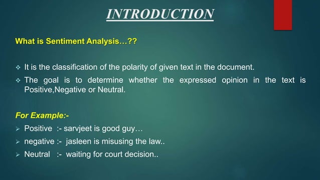 sentiment analysis text extraction from social media | PPT