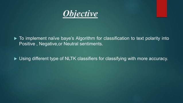 sentiment analysis text extraction from social media | PPT