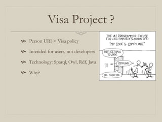 Semantic Web - Visa Project | PPTX | Databases | Computer Software and ...