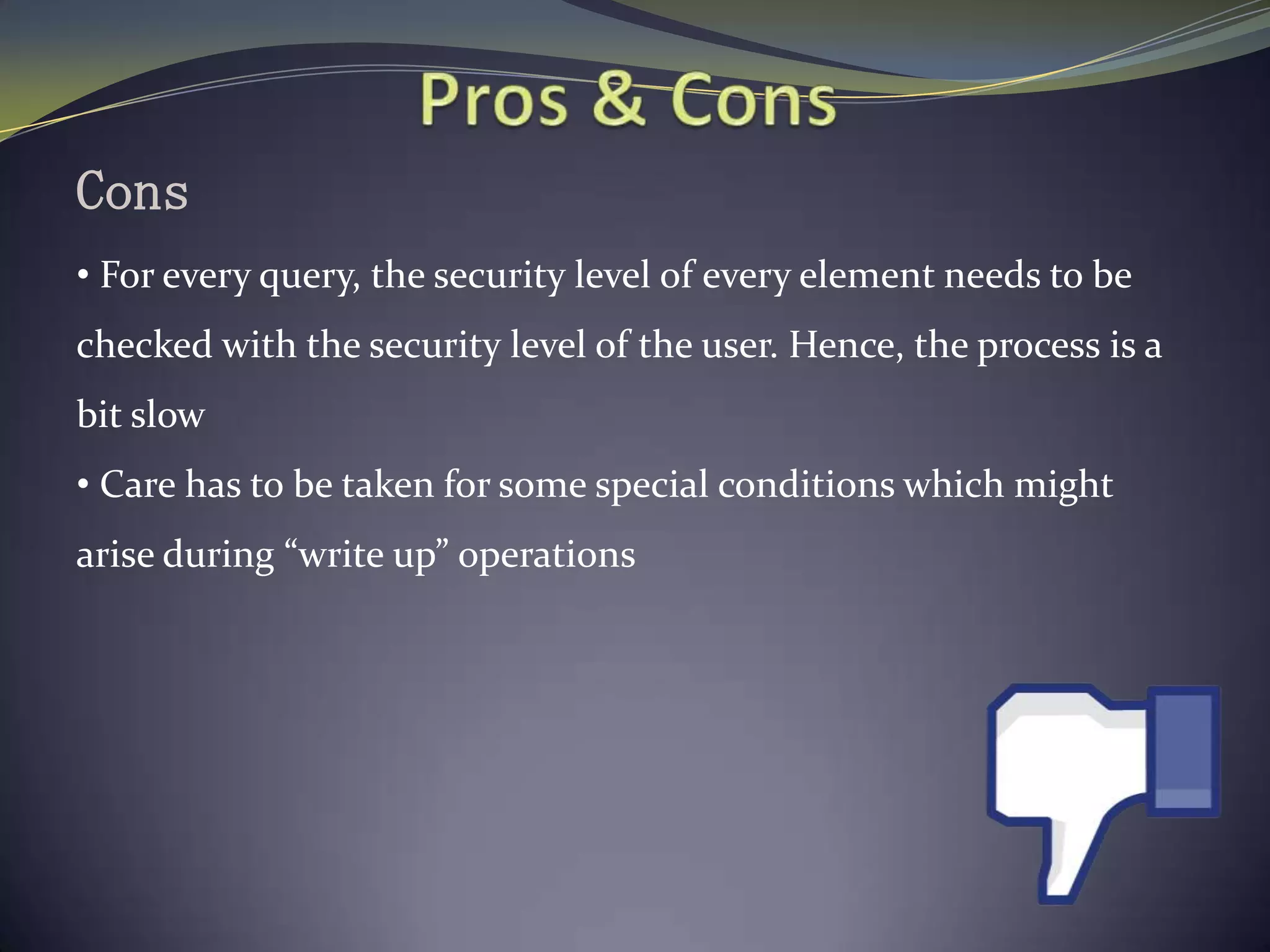 Distributed database security with discretionary access control | PPTX