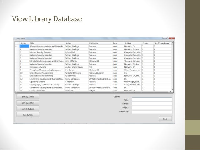 Library Management System