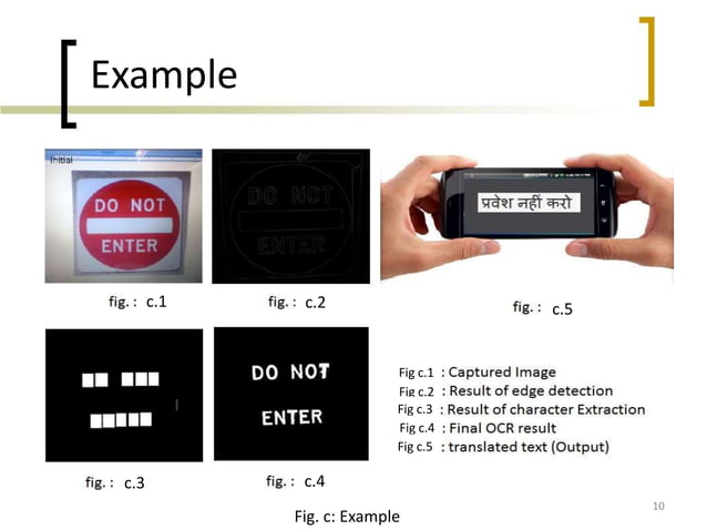 Word Detection & Translation from image on an android device | PPT