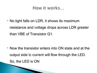 Automatic Light Controller | PPT