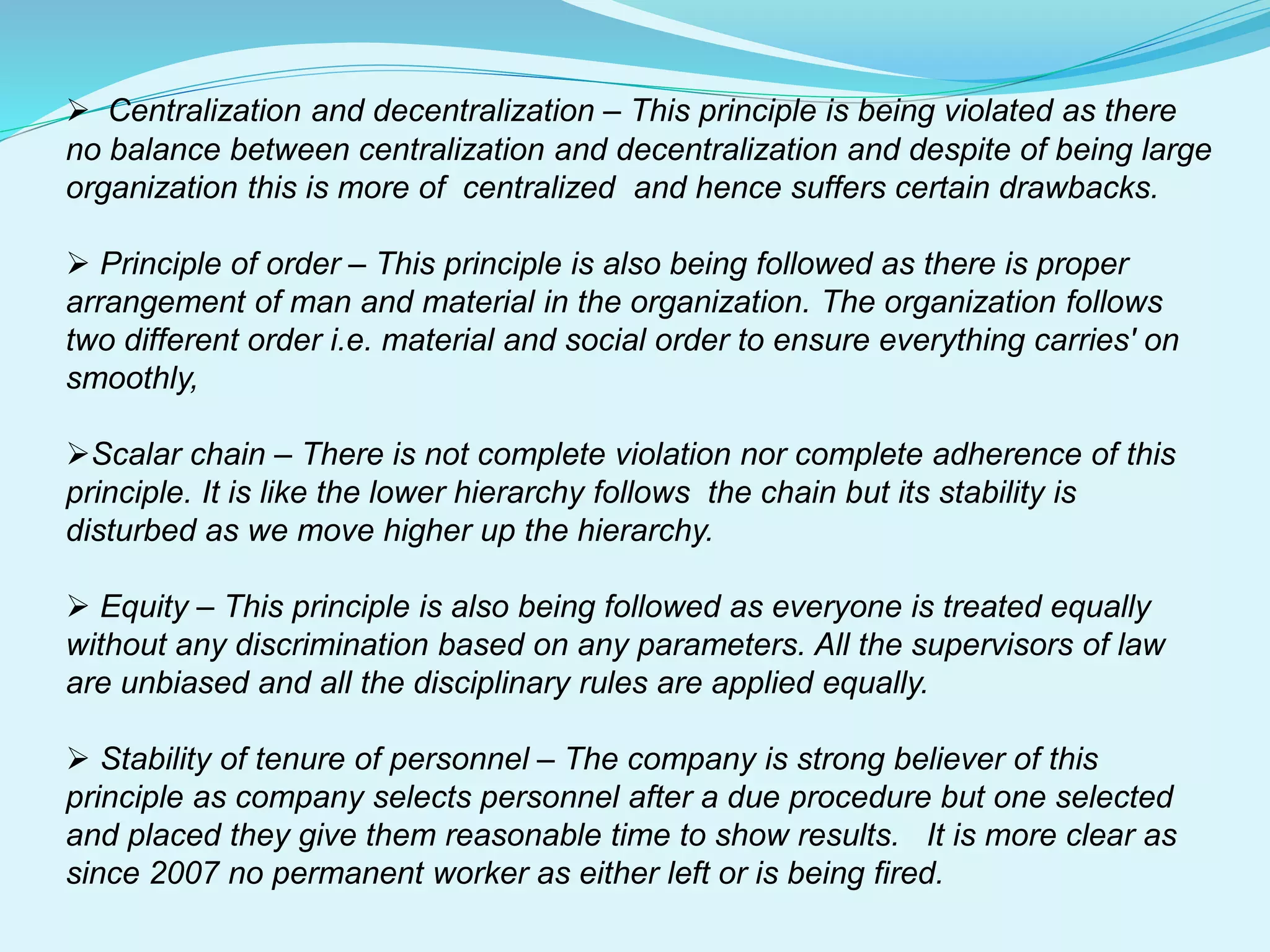 A PROJECT WORK BASED ON MANAGEMENT PRINCIPLES CLASS - 12 | PPTX