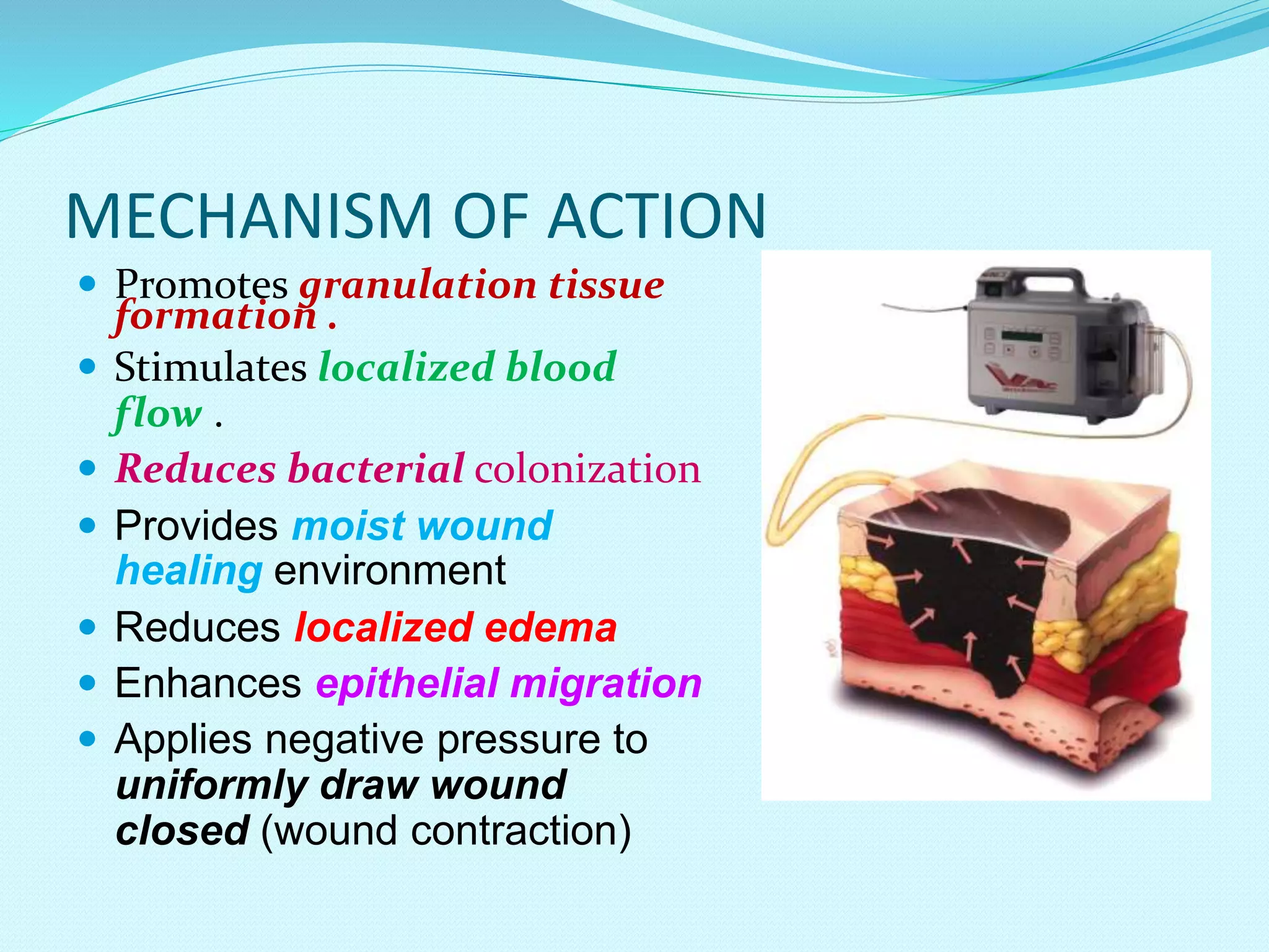VACUUM ASSISTED WOUND THERAPY | PPTX