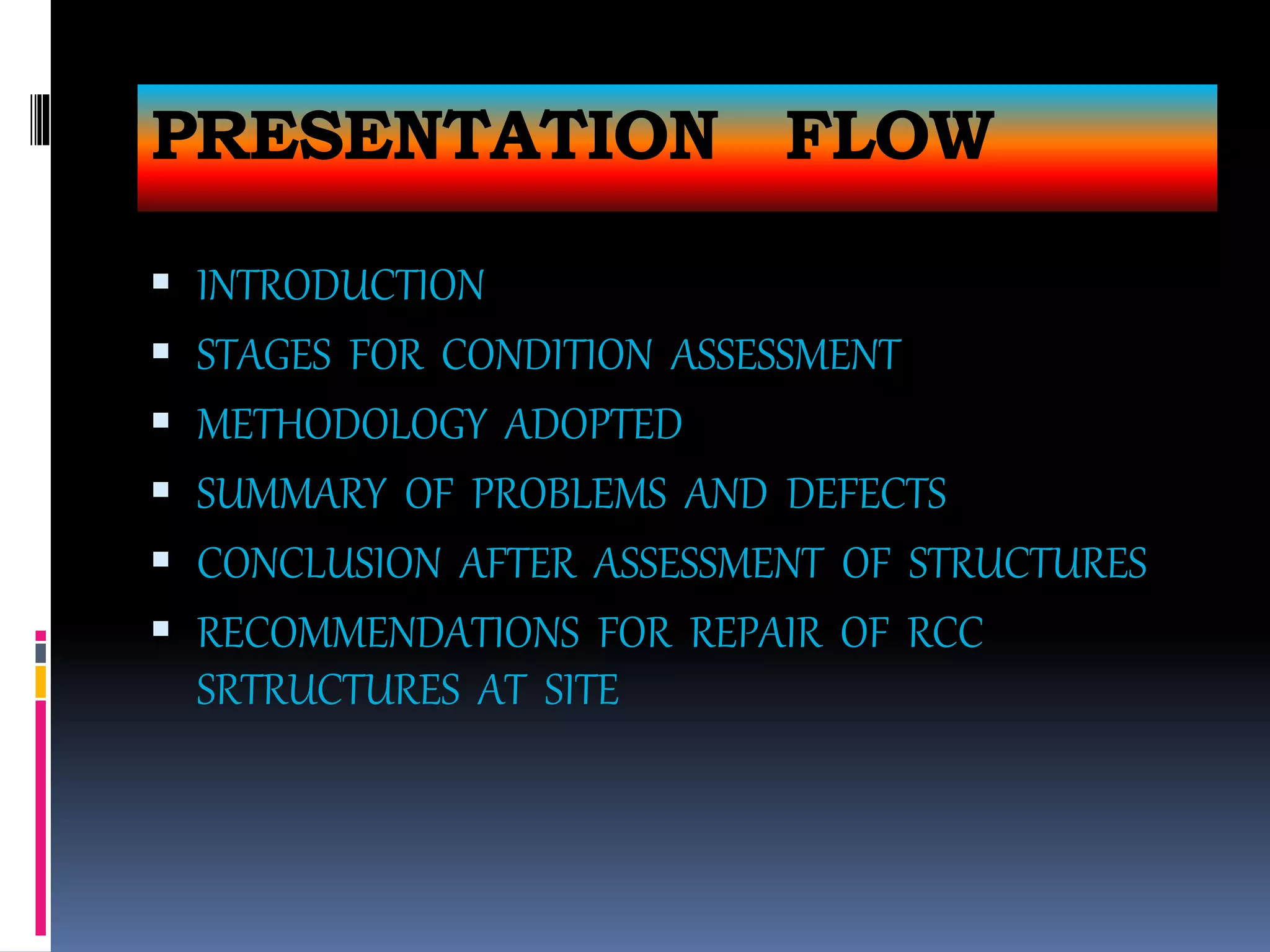 Condition assessment of RCC structures and their Rehabilitation | PPTX