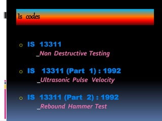 Condition assessment of RCC structures and their Rehabilitation | PPTX
