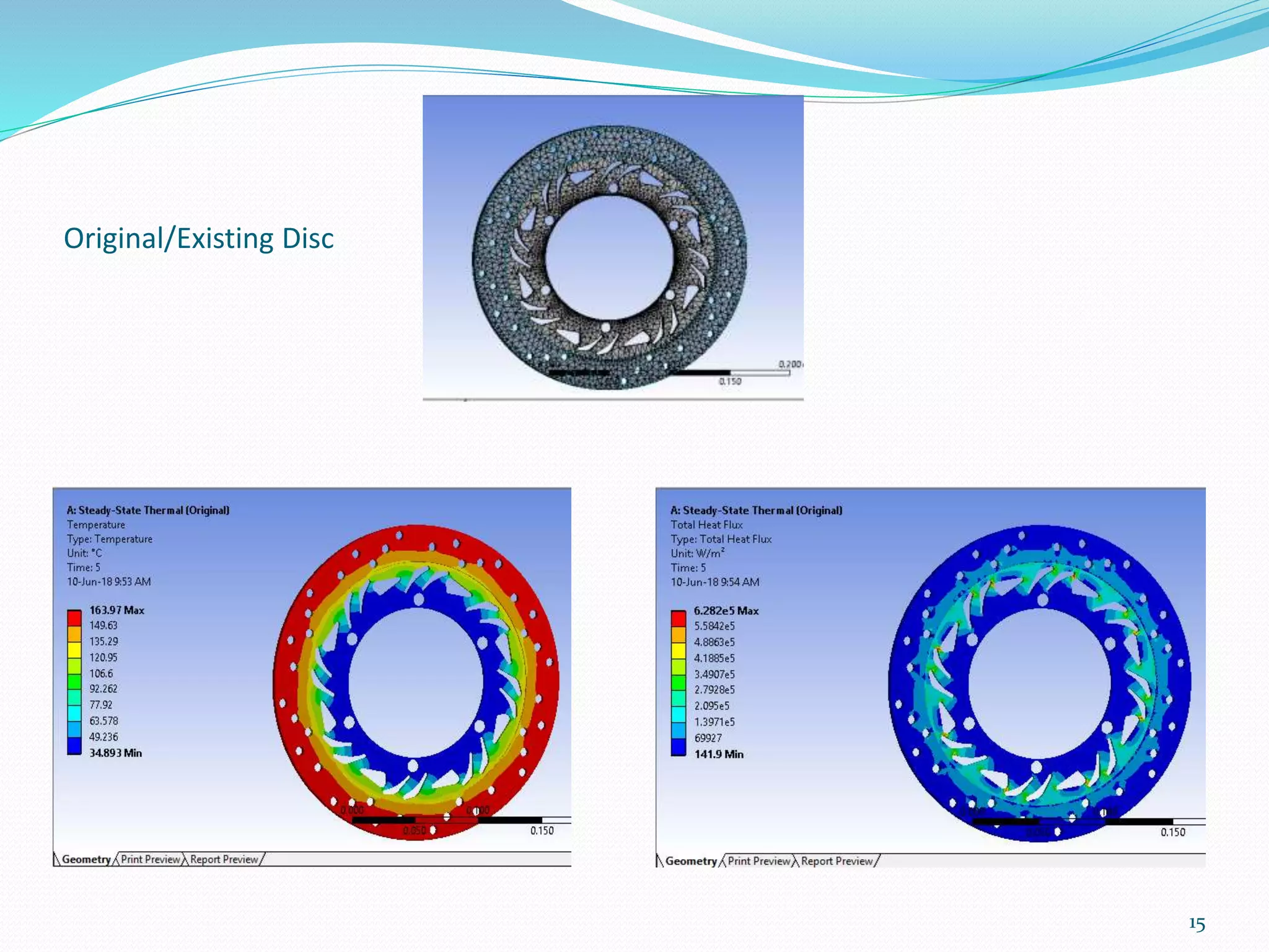 THERMAL & STRUCTURAL ANALYSIS ON DISC BRAKE ROTOR WITH DRAFTING USING ...