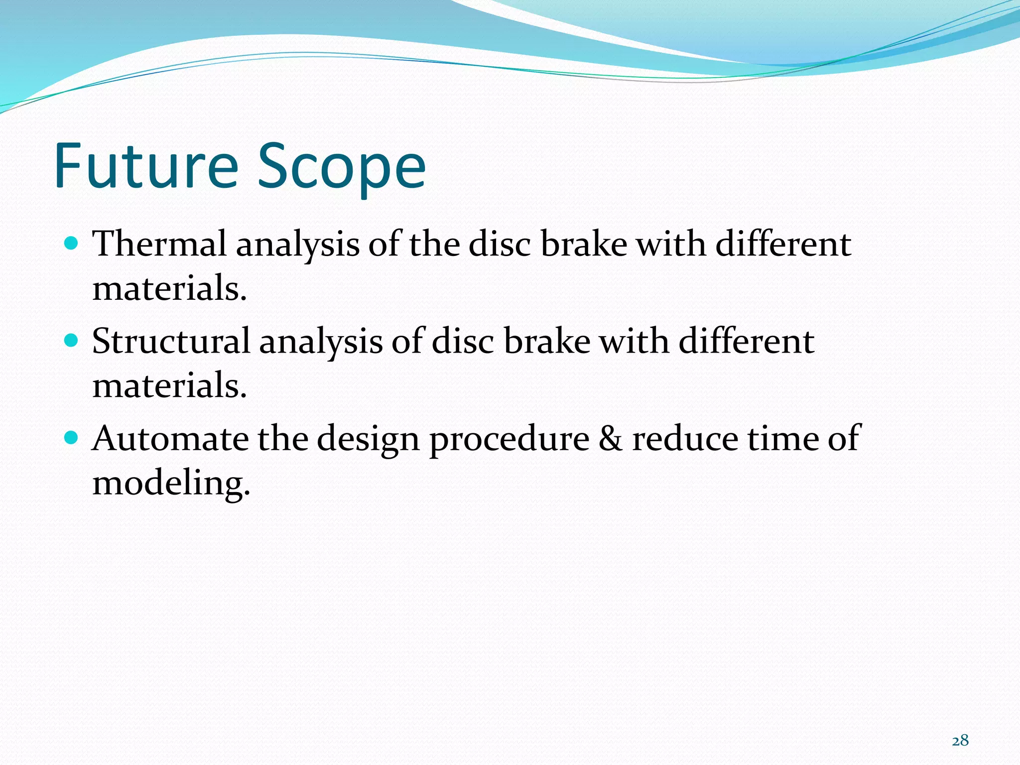 THERMAL & STRUCTURAL ANALYSIS ON DISC BRAKE ROTOR WITH DRAFTING USING ...