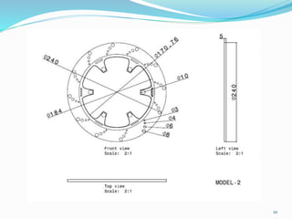 THERMAL & STRUCTURAL ANALYSIS ON DISC BRAKE ROTOR WITH DRAFTING USING ...