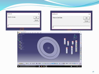 THERMAL & STRUCTURAL ANALYSIS ON DISC BRAKE ROTOR WITH DRAFTING USING CATIA - VBA | PPT