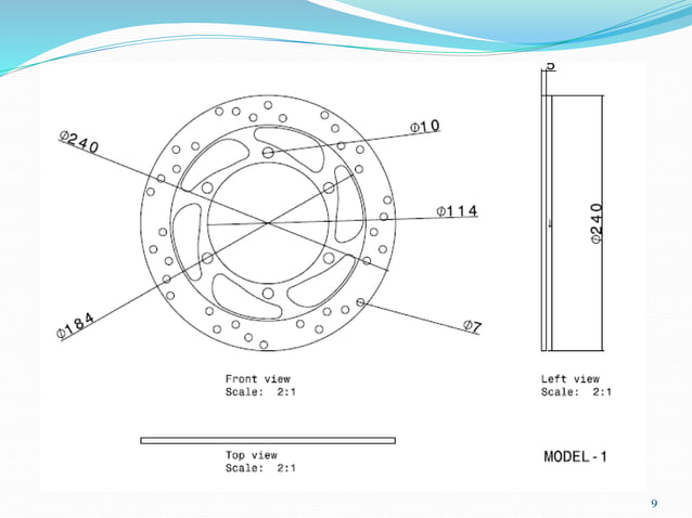 THERMAL & STRUCTURAL ANALYSIS ON DISC BRAKE ROTOR WITH DRAFTING USING ...