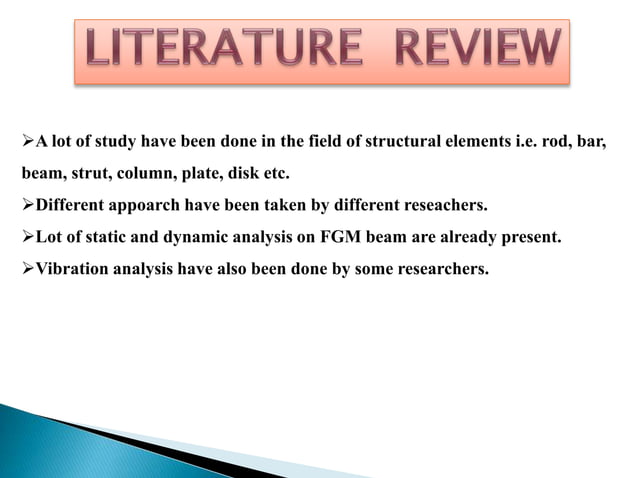 Funtionally Graded Material (FGM) BEAM analysis by ANSYS | PPT