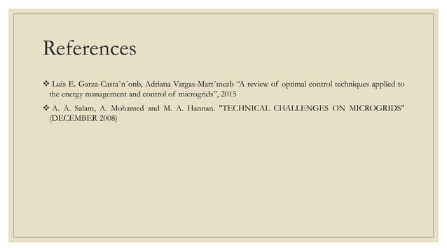 Hybrid Microgrid Integration Using Fuzzy Logic Controller Ppt