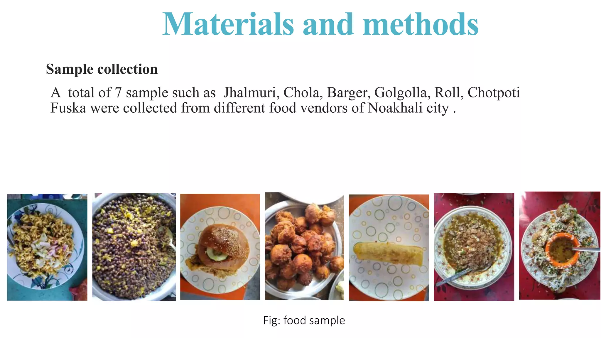 Isolation , Identification and Enumeration of Bacteria from Street Food ...