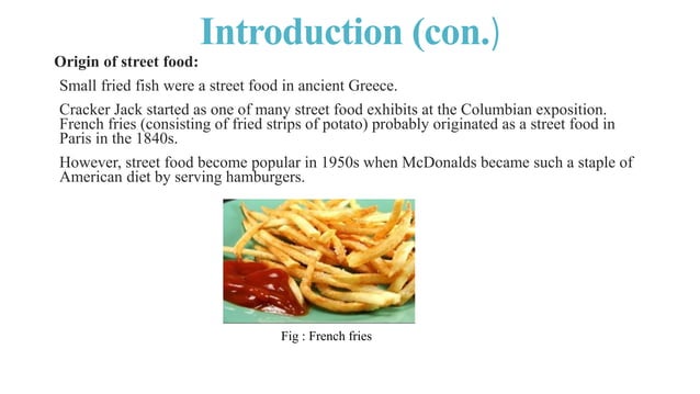 Isolation , Identification and Enumeration of Bacteria from Street Food ...
