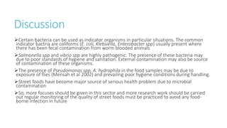 Isolation , Identification and Enumeration of Bacteria from Street Food ...