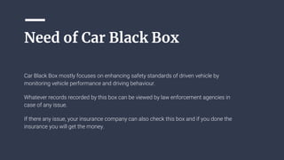 Car Black Box | PPTX