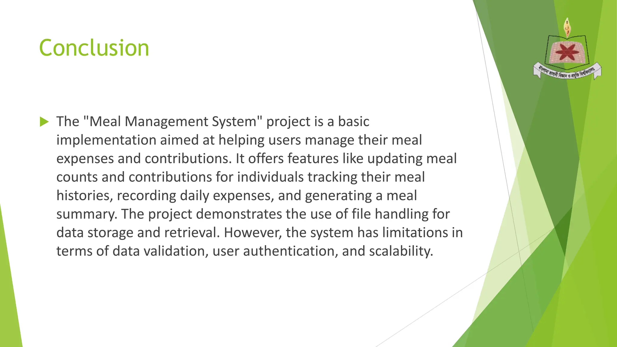 project presentation on meal management by using C++.pptx