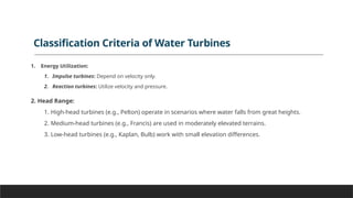Low Head Water Turbine and Kaplan Turbine.pptx