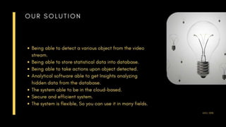 Smart Traffic Monitoring System presentation | PPTX