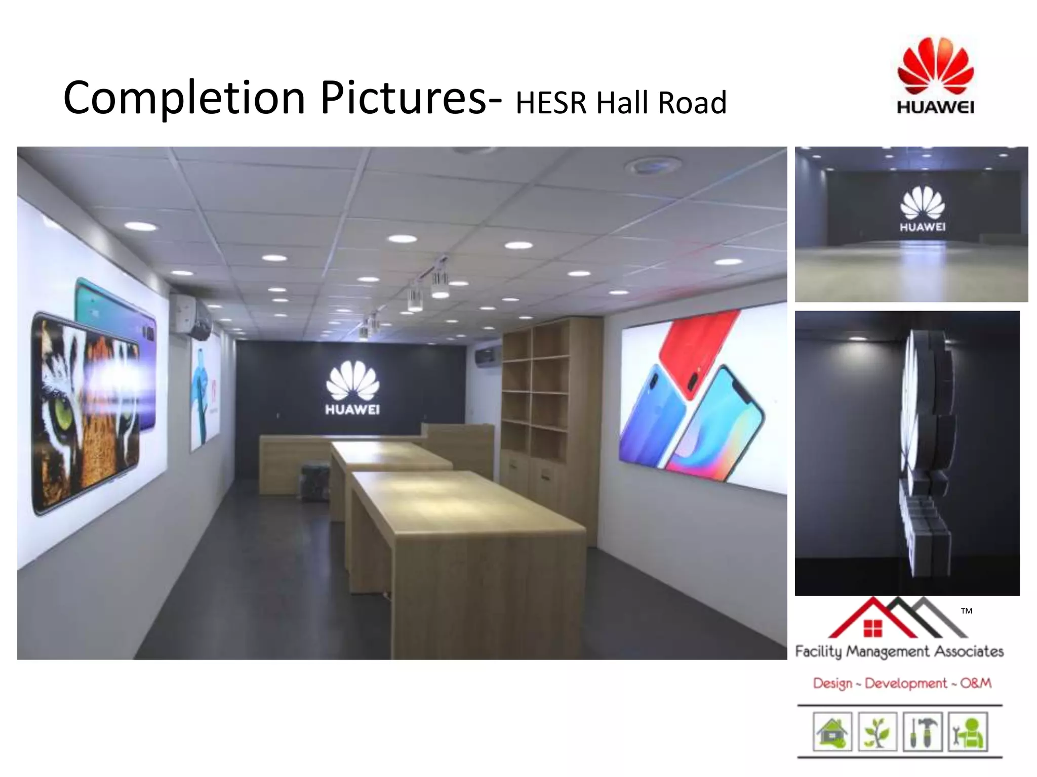 Design & Renovation of Corporate Outlets Franchise | PPTX