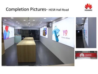 Design & Renovation of Corporate Outlets Franchise | PPTX