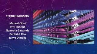 Vardhman textile | PPSX