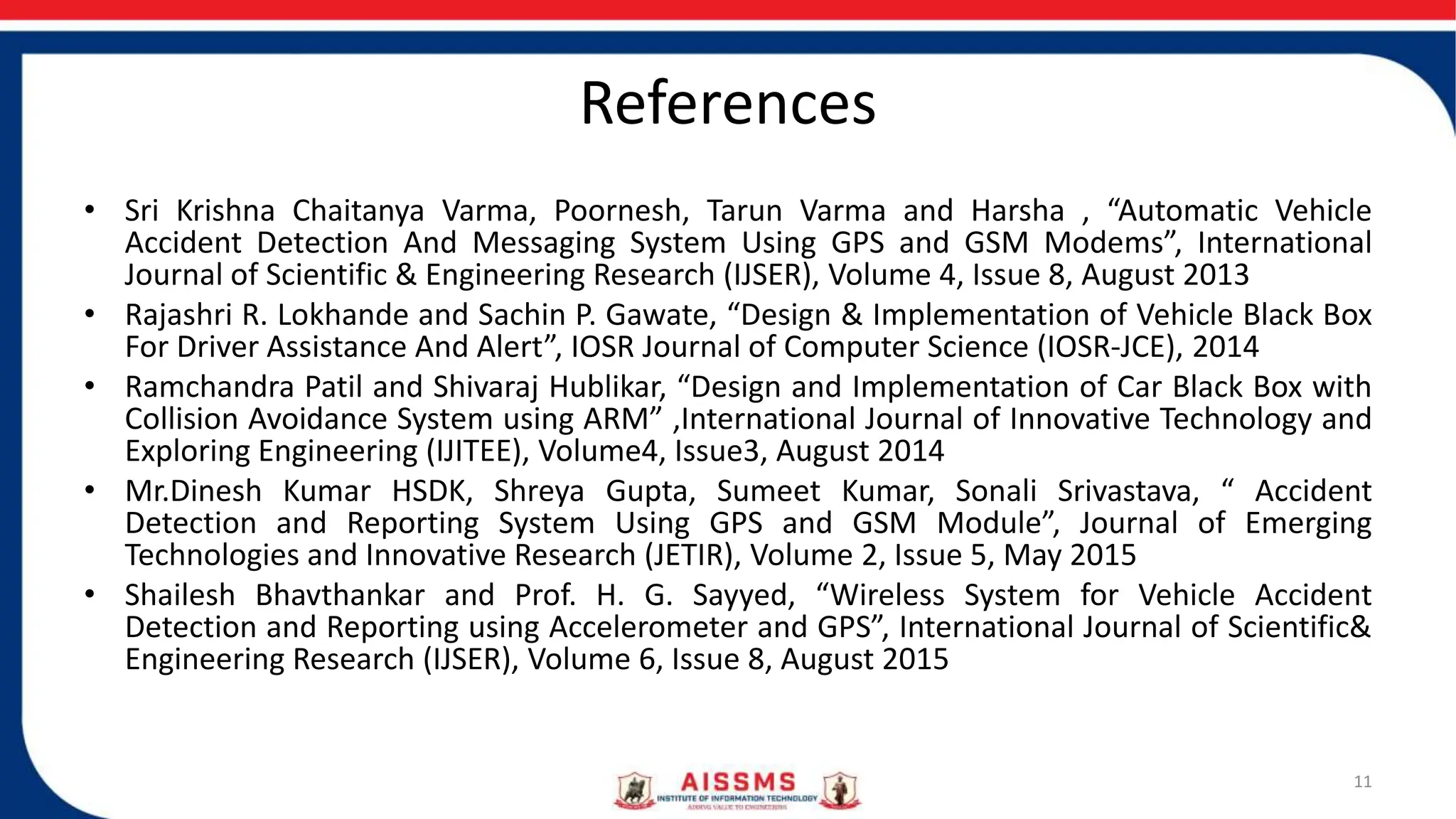 Project Presentation 1 Template Car Black Box | PPTX