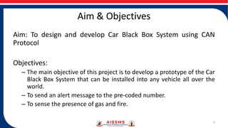 Project Presentation 1 Template Car Black Box | PPTX