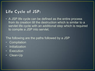 Project First presentation about introduction to technologies to be ...
