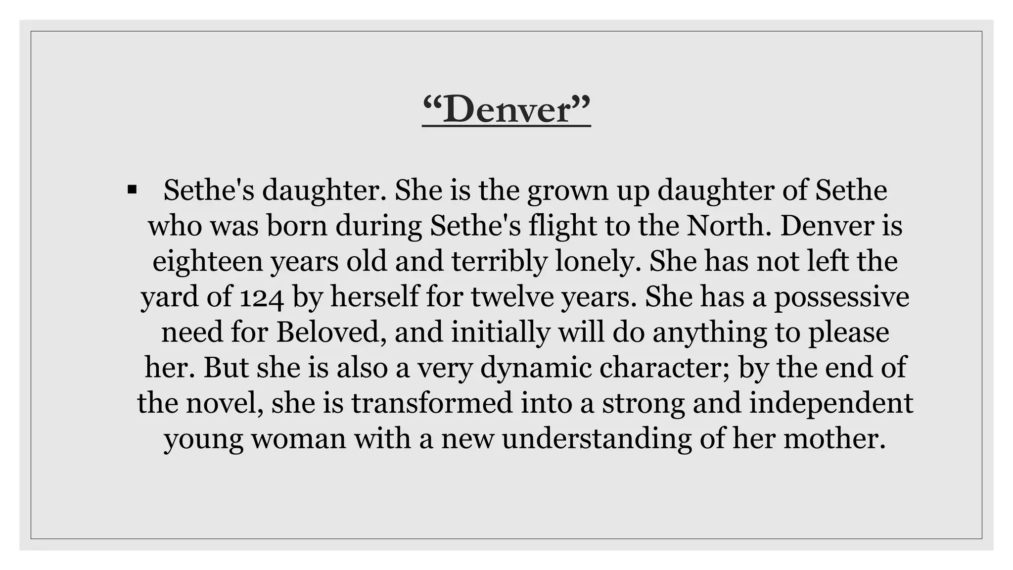 Beloved By Toni Morrison, American literature | PPTX